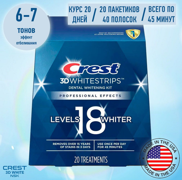 Crest 3d whitening strips store