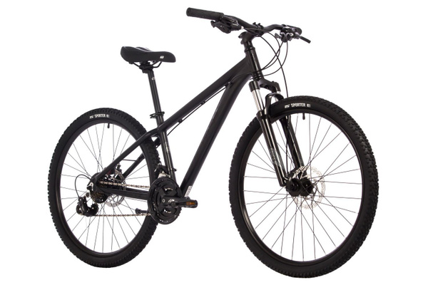 Велосипед STINGER 26" ELEMENT EVO черный, алюминий, размер 14", модель ...