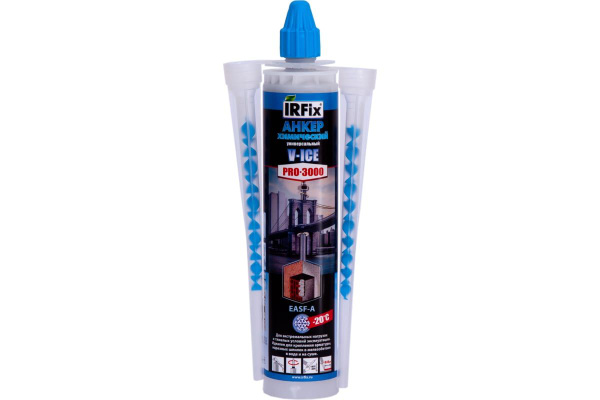 Универсальный химический анкер IRFIX PRO-3000 V-ICE EASF зима, 300 мл 20031 - купить по выгодной ...