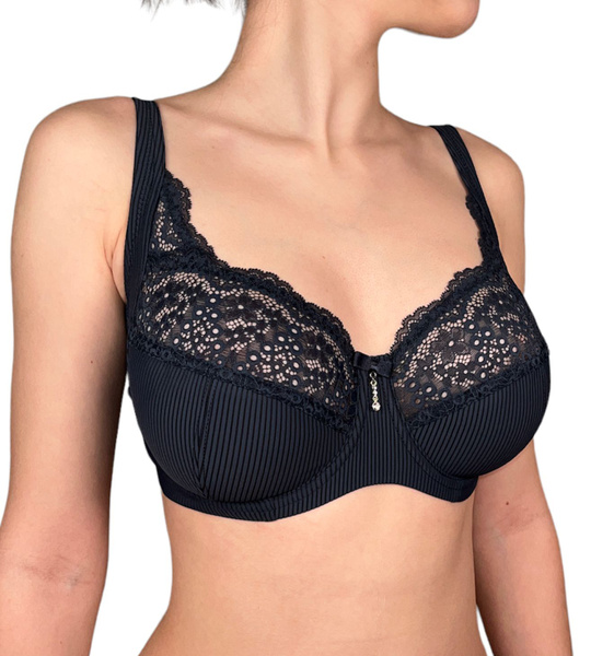 Бюстгальтер Женский VE.NU.S, размер 90F темно-синий Полиамид, Эластан Повседневный Китай Крючки ...