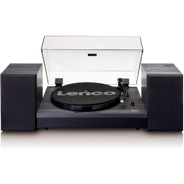 Виниловый проигрыватель Lenco LS-300 Black по низкой цене с доставкой в ...