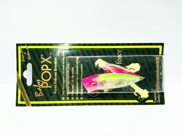 Воблер Поппер MEGABASS Baby Pop-X купить c доставкой на OZON по низкой цене (1453962761)