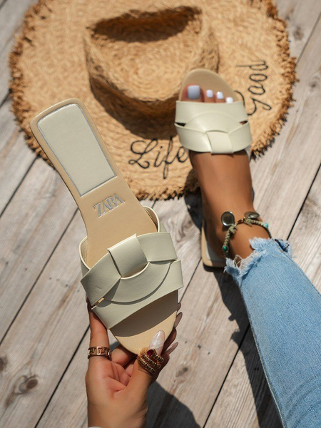 Шлепанцы Женский, размер 38 EVA Открытый нос Лето купить c доставкой на OZON по низкой цене ...