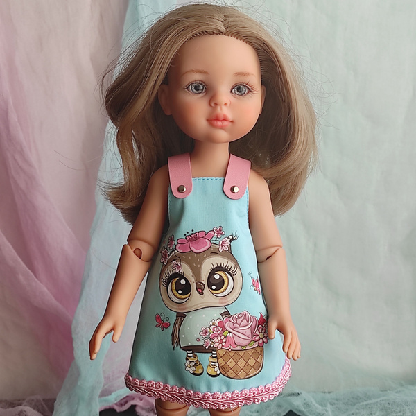 Сарафан для куклы Paola Reina 32 см Ruby Red 31 см - купить с доставкой по выгодным ценам в ...