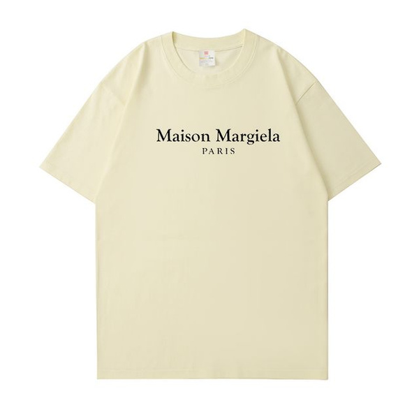 Футболка MAISON MARGIELA, размер 52, цвет бежевый - купить по выгодной ...