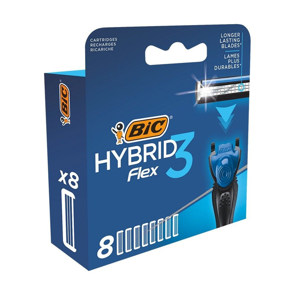 Сменные кассеты для бритья BIC Flex 3 Hybrid, 8 шт 948275 купить на ...