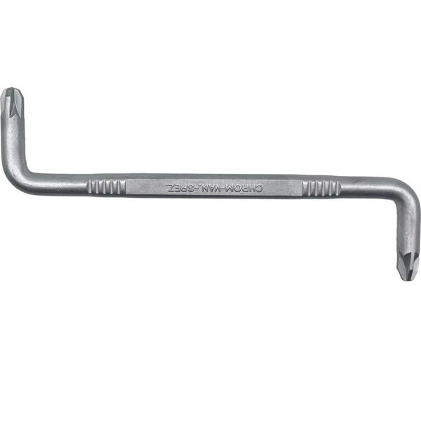 Отвертка двусторонняя изогнутая Z-образная PZ3-PZ4 200 мм Felo ...