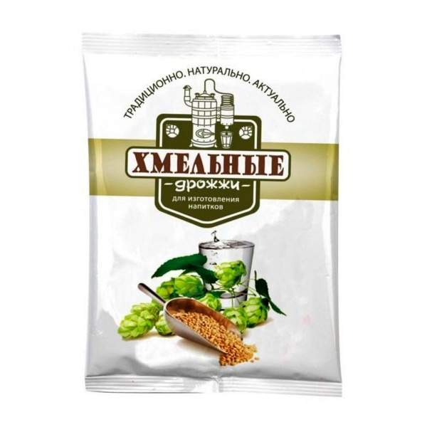 Дрожжи сухие "Хмельные" для изготовления напитков 100 г - купить с ...