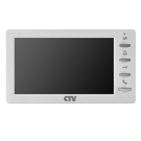 Видеодомофон CTV CTV-M1701 Plus W, 1024x600 купить по низким ценам в интернет-магазине OZON ...