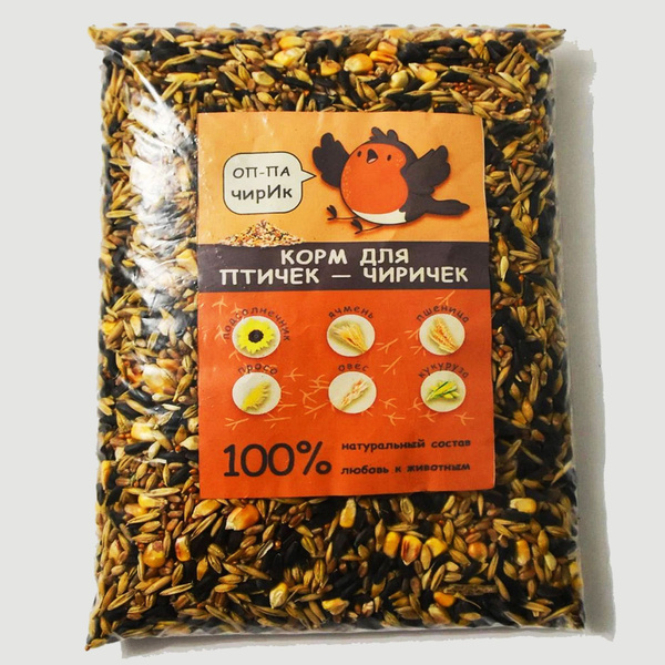 Корм для уличных, лесных и домашних птиц "ОП-ПА ЧирИК", 5 кг - купить с ...