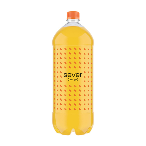 Газированный напиток Sever Orange, 2 л - купить с доставкой по выгодным ...