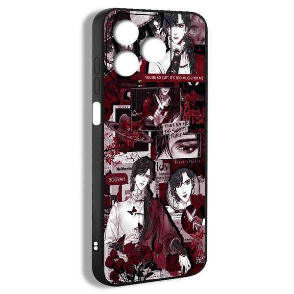 чехол для Tecno Spark 10c Аниме Благословение небожителей Хуа Чен арт Hua Cheng Krom1 купить с