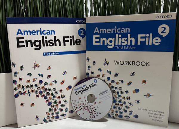 AMERICAN ENGLISH FILE 2 3rd edition SB+WB+DISC - купить с доставкой по ...