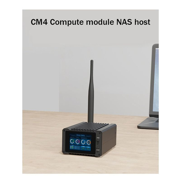 CM4-NAS-Double-Deck с 2-дюймовым ЖК-дисплеем SPI NAS Host для вычислительного модуля CM4 (без ...