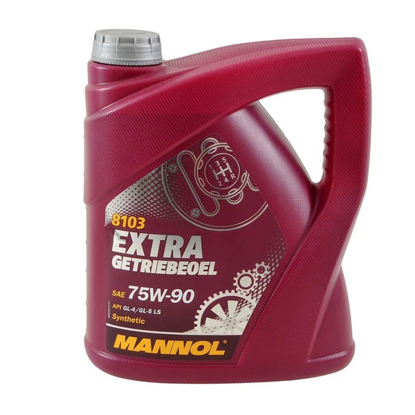 MANNOL Extra Getriebeoel трансмиссионное масло 75W90 синтетическое 4 л ...