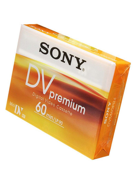 Sony Видеокассета DV premium miniDV 60 минут, 60 мин - купить с ...