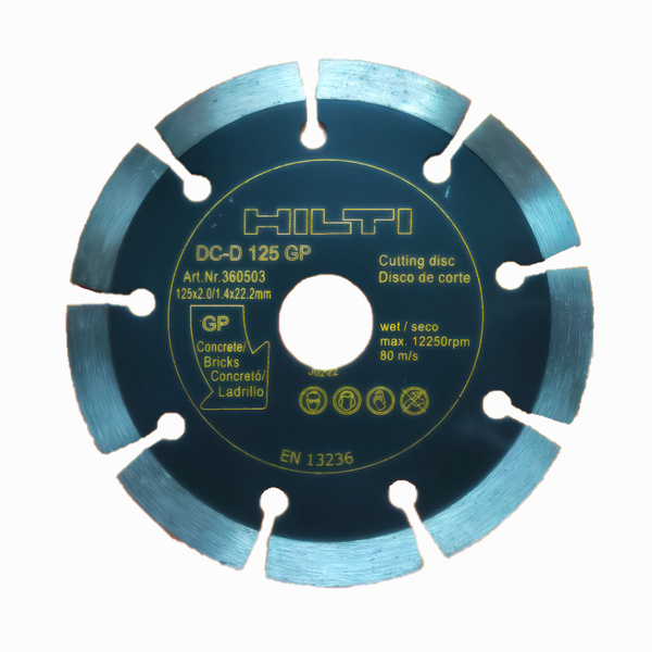 Диск алмазный Hilti 125x2x22.2 - купить по низким ценам в интернет ...