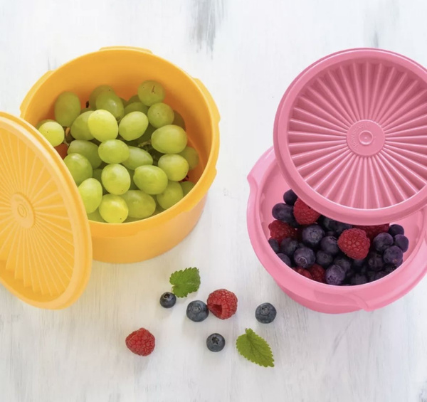 Контейнер пищевой Tupperware, объем 910 мл, 600 мл - купить по выгодной цене в интернет-магазине ...