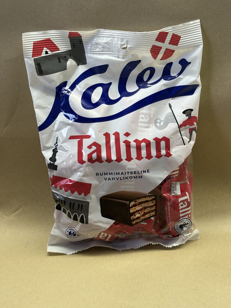 Kalev Tallinn Конфеты вафельные со вкусом рома,150 г - купить с ...