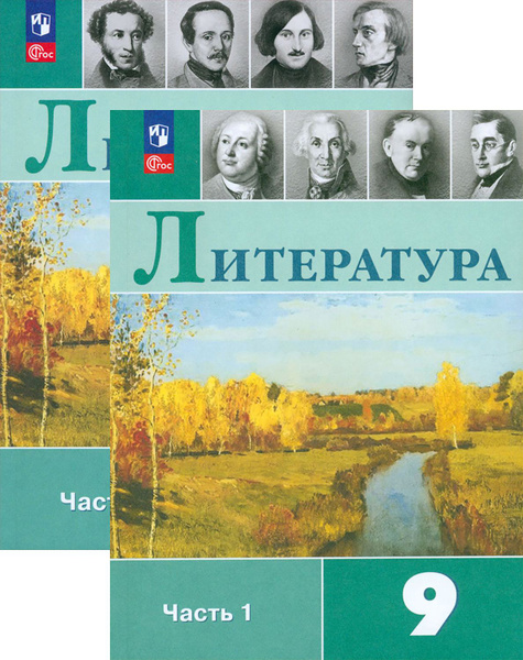 Характеристики Литература. 9 класс. Учебник. В 2-х частях. ФГОС ...