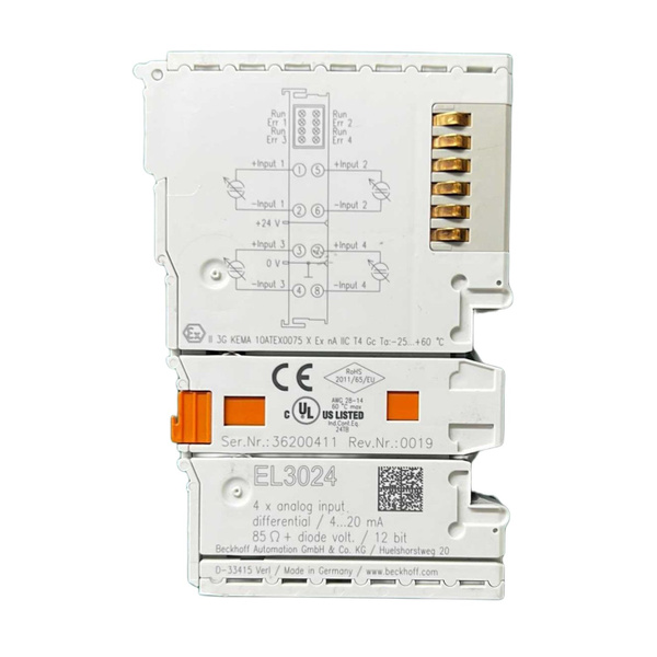 EL3024 Совершенно новый оригинал BECKHOFF EL3024 - купить с доставкой по выгодным ценам в ...