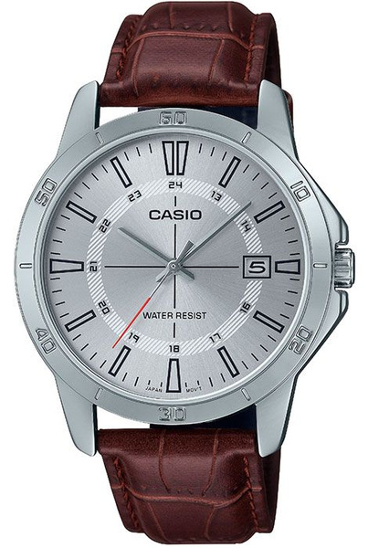 Кварцевые мужские наручные часы Casio Collection Mtp V004l 7c с индикацией текущей даты купить