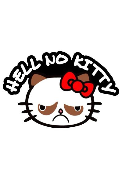 Наклейка на авто Hell no Kitty купить c доставкой на OZON по низкой цене (1527061510)