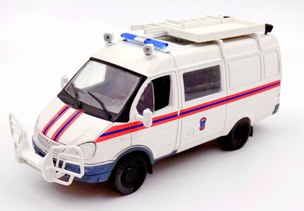 Модель Горький-2705 "ГАЗель" АСМ МЧС - купить в интернет-магазине OZON по выгодной цене (1335581595)