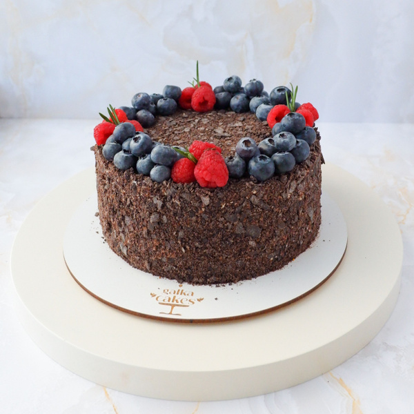 Торт Медовик "Вишня-Шоколад" из фермерских продуктов 1кг - купить с ...
