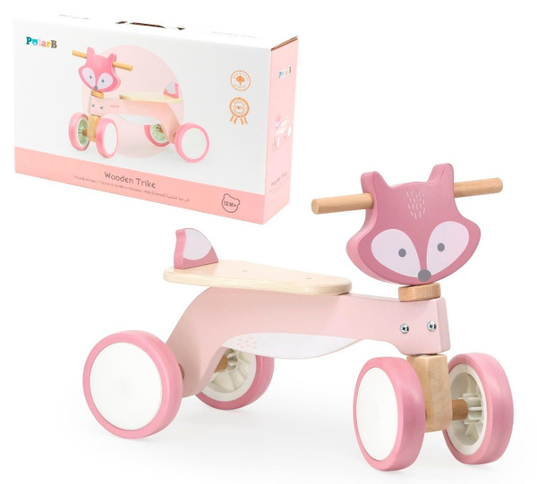 Деревянная каталка Viga Toys Лисичка, 44240 - купить с доставкой по ...