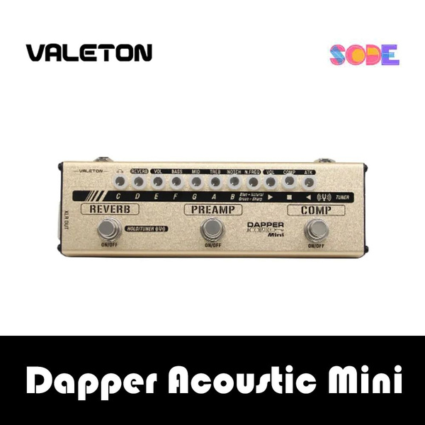 Контроллер для гитарного усилителя Dapper Acoustic Mini, Valeton 1 ...