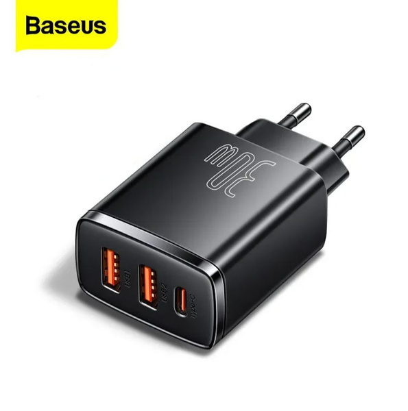 Зарядная станция для мобильных устройств Baseus P10111402113-00, 30 Вт ...