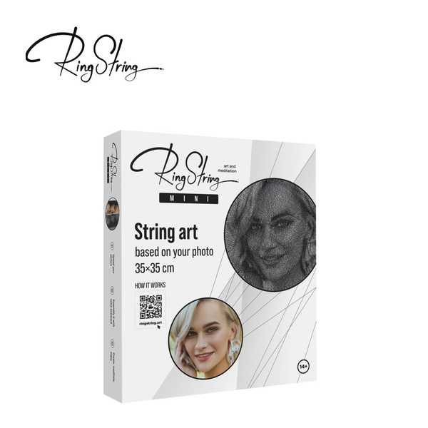 Набор для создания картины нитью из любой фотографии RingString mini - купить с доставкой по ...