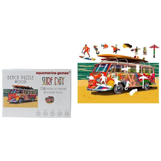 Пазлы Aquamarine Surf Wood Surf Day Puzzle 138 элементов. - купить с ...