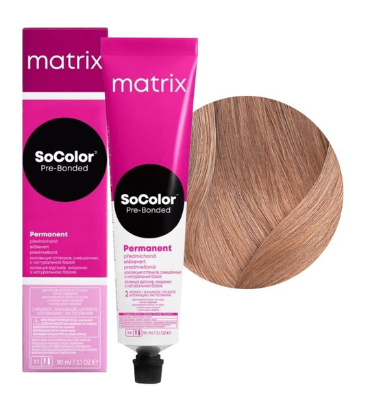Краска для волос Matrix SoColor Pre-Bonded 9M блондин мокка очень ...