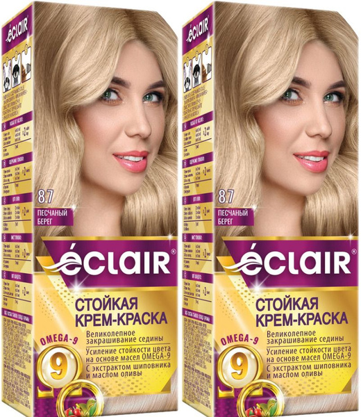 Вопросы и ответы о eCLaIR Стойкая крем-краска для волос с маслами OMEGA ...
