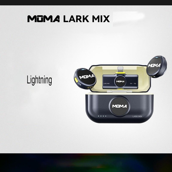 Микрофон для мобильного устройства MOMA LARK MIX Lightning - купить по выгодной цене в интернет ...