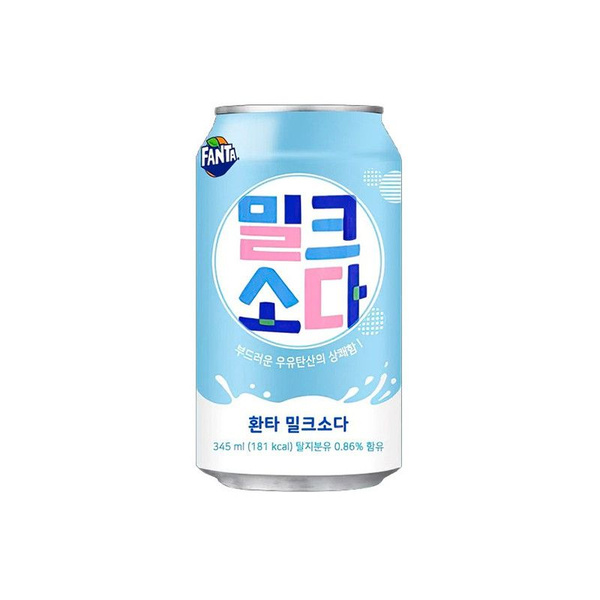 Напиток Fanta Milk Soda, 345 мл - купить с доставкой по выгодным ценам ...