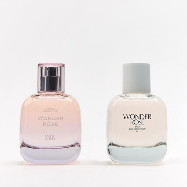 Zara WONDER ROSE SUMMER + WONDER ROSE 90 + 90 мл Вода парфюмерная 180 ...