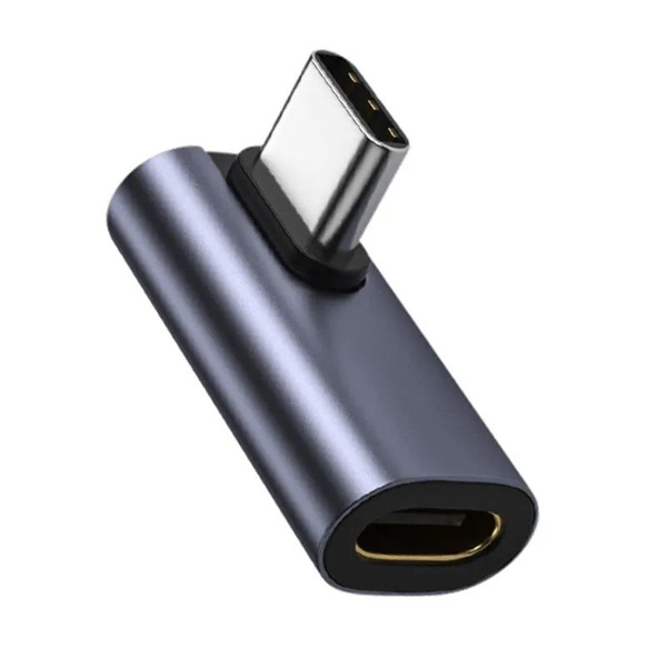 Прямоугольный удлинительный адаптер USB C Градусный удлинитель USB Type ...