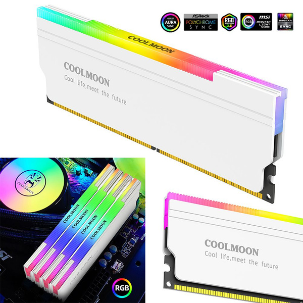 5v 3 КОНТАКТНЫЙ радиатор Argb Ram Радиатор памяти Ddr4 Ddr3 для настольного компьютера купить 