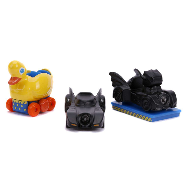 Набор Машинок Hollywood Rides Batman Return 3 1.65" Batmobile 31657 The ...
