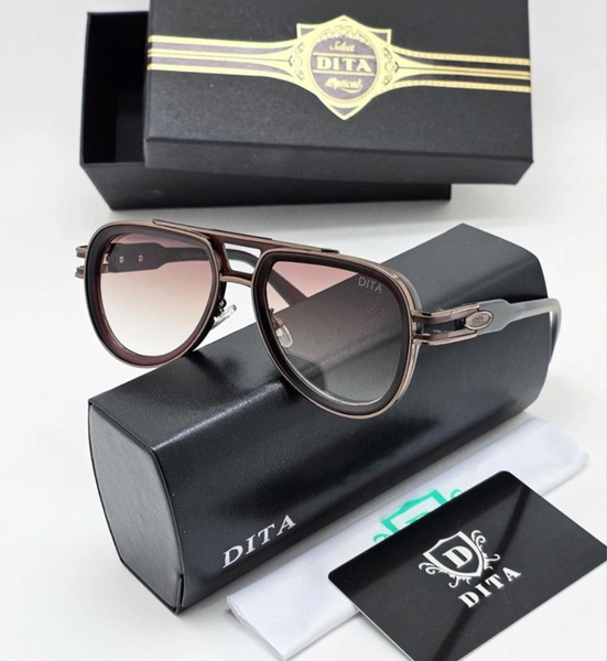 Dita Очки солнцезащитные - купить с доставкой по выгодным ценам в интернет-магазине OZON ...
