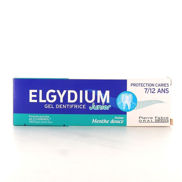 ORAL CARE ELGYDIUM Junior Зубная паста-гель для взрослых и детей ...