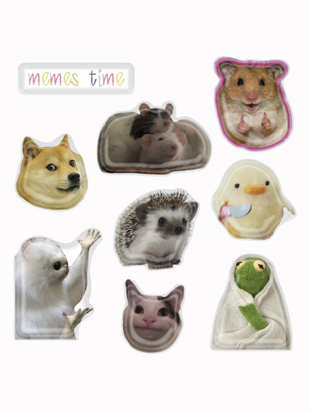 3д стикеры Мемы на телефон - купить с доставкой по выгодным ценам в ...