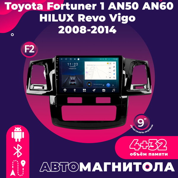 Штатная автомагнитола TS18 Pro/ 4+32GB/ Toyota Fortuner 1 F2/ HILUX ...