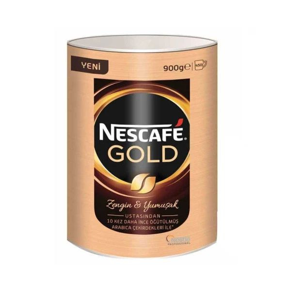 Nescafe Gold Кофе растворимый Порошковый 900г. 1шт. купить на OZON по ...