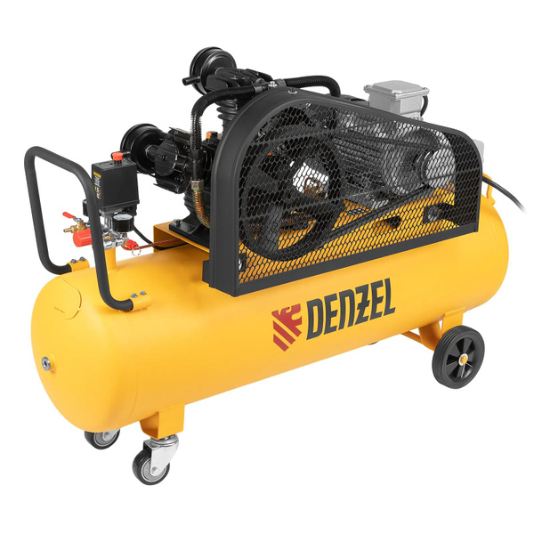 Компрессор Масляный Denzel, 3000 Вт - купить по выгодным ценам в ...