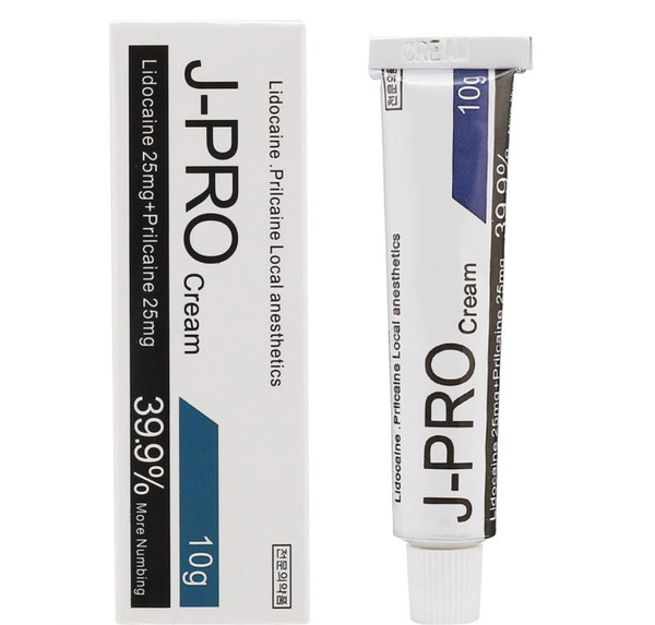 J-PRO CREAM 39% охлаждающий крем для перманентного макияжа и тату, 10 ...