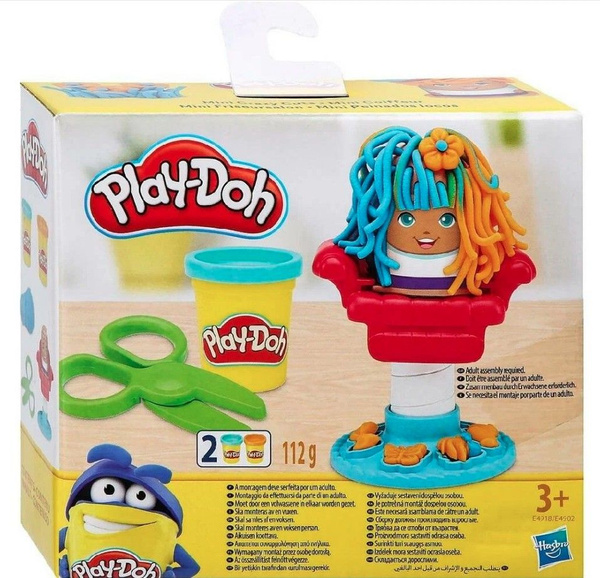 Игровой набор с пластилином Hasbro Play-Doh mini Забавные прически ...